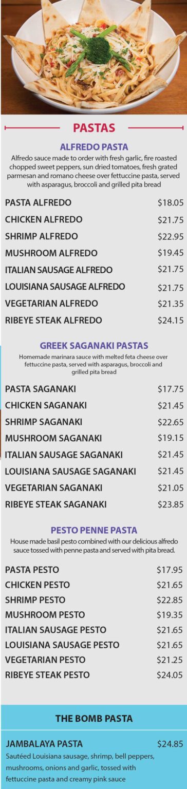 Menu - The Market Place Grill Cafe